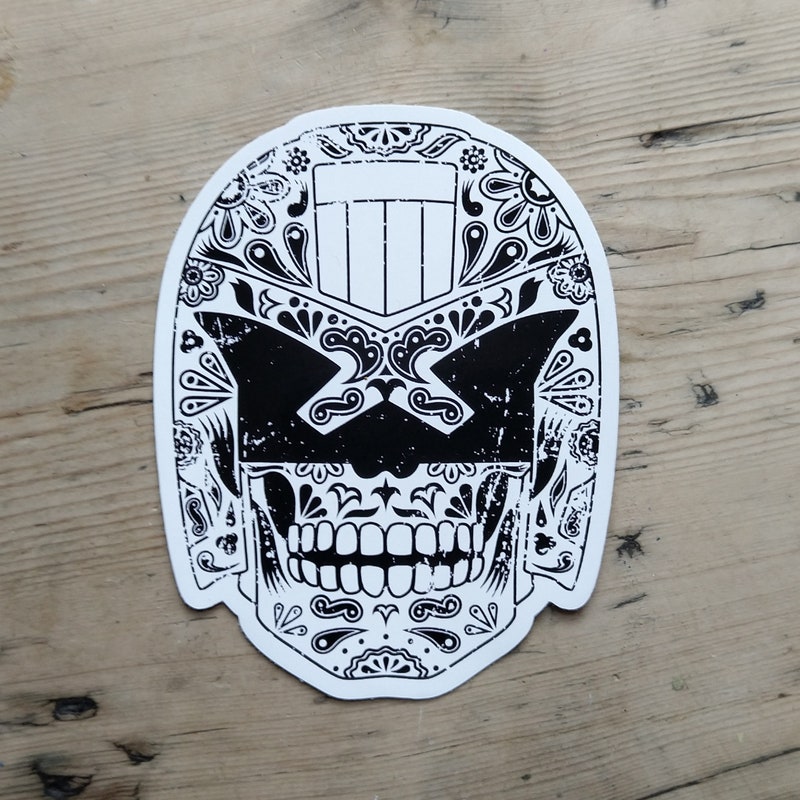 Judge Dredd Stickers - Etsy