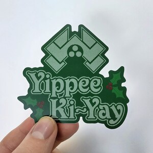 Yippee Ki-yay Vinyl Sticker Die Hard John Mcclane Hans - Etsy