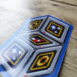 Sonic Power-up Item Box Illusion Vinyl Sticker - Sonic the Hedgehog ...