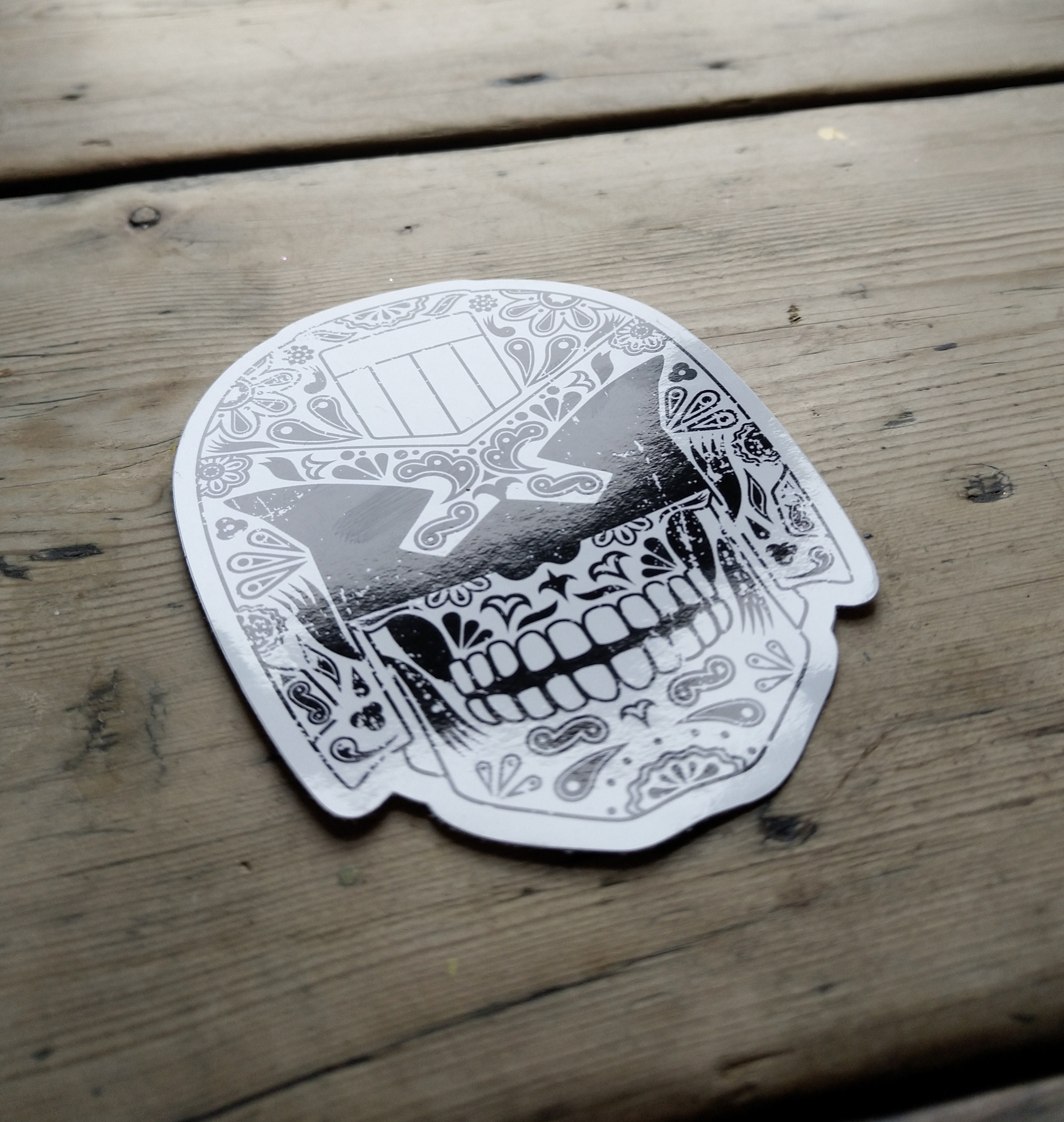 Day of the Dredd Vinyl Sticker Judge Dredd / Day of the Dead | Etsy