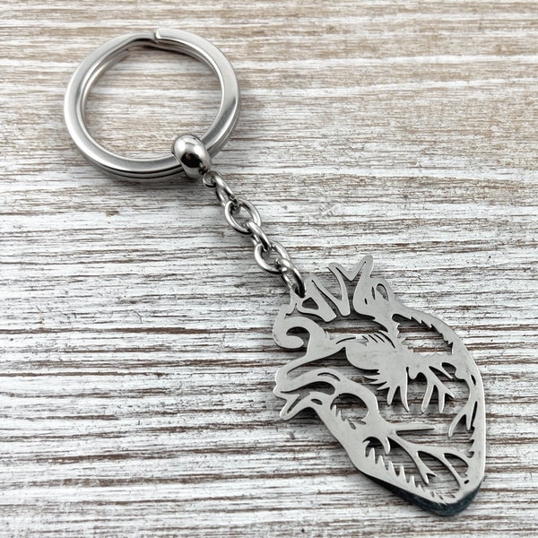 Anatomy Keychain - Etsy