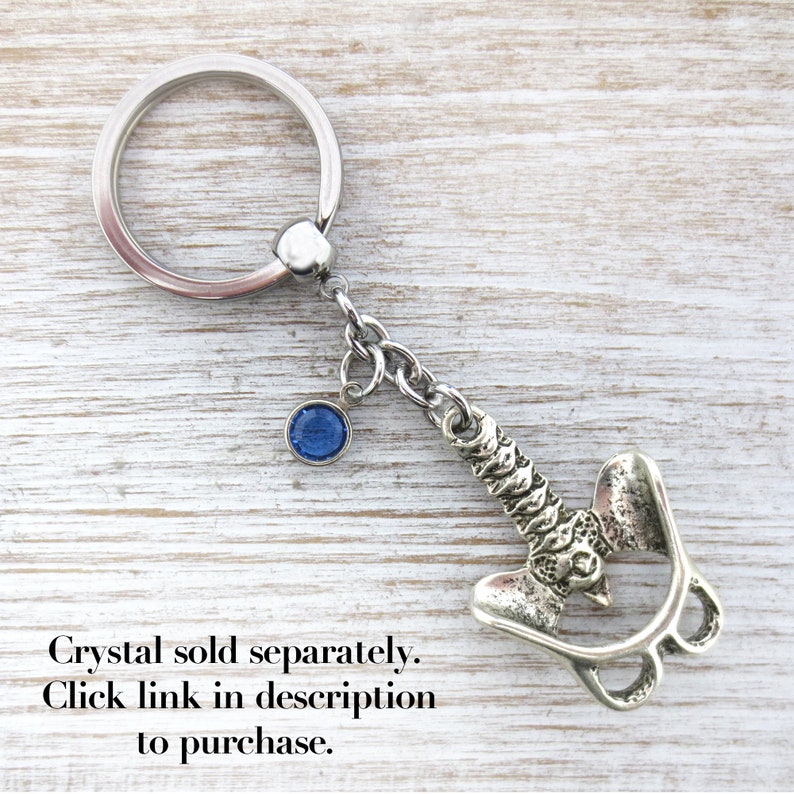 Spine Keychain Anatomy Keychain Silver Spine Charm - Etsy