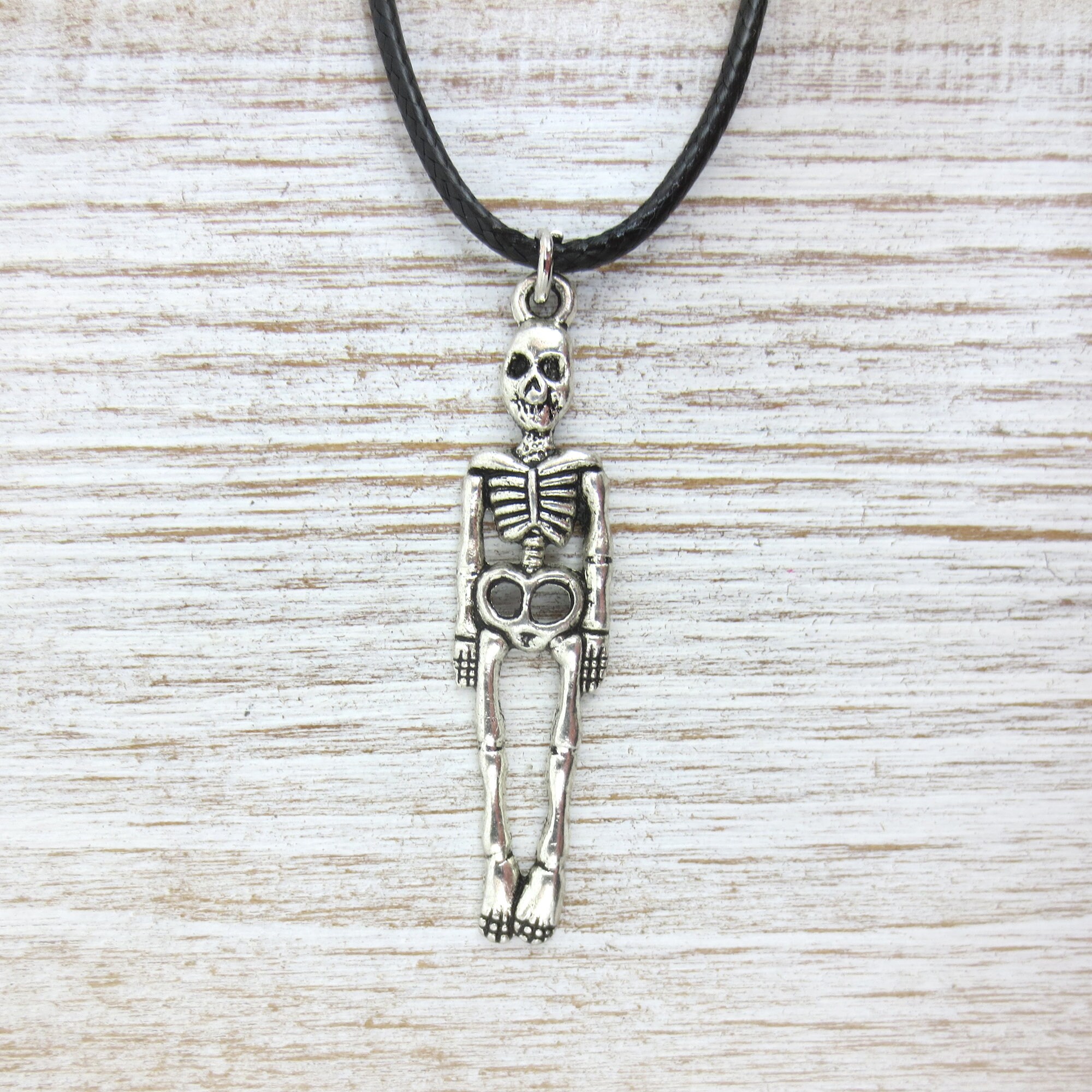 Skeleton Earring and Necklace Set Skeleton Gift Anatomy | Etsy