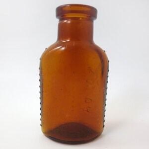 Vintage Amber Poison Bottle ~ FREE SHIPPING! - Etsy