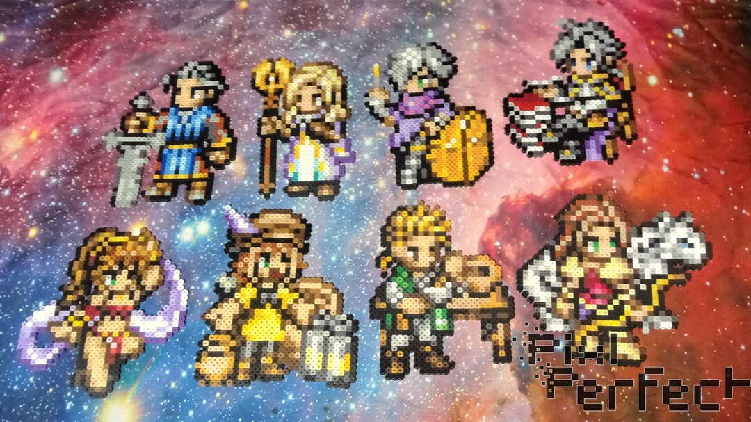 Octopath Traveler Perler Sprites - Etsy
