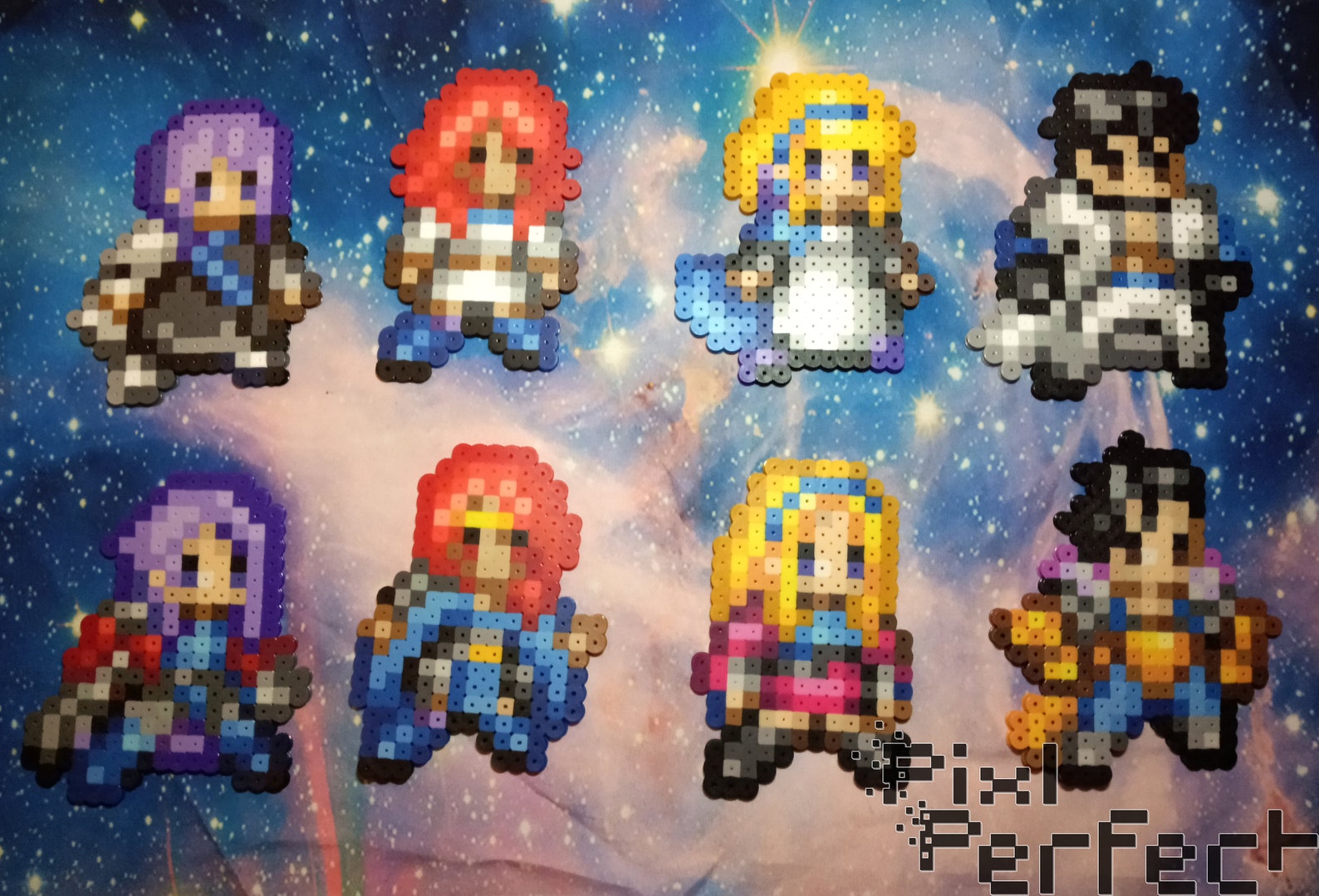 FE3H: Ashen Wolves Perler Bead Keychains - Etsy