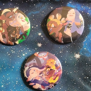 Splatoon Pin Buttons 2.25" - Etsy