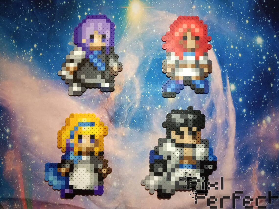 FE3H: Ashen Wolves Perler Bead Keychains - Etsy