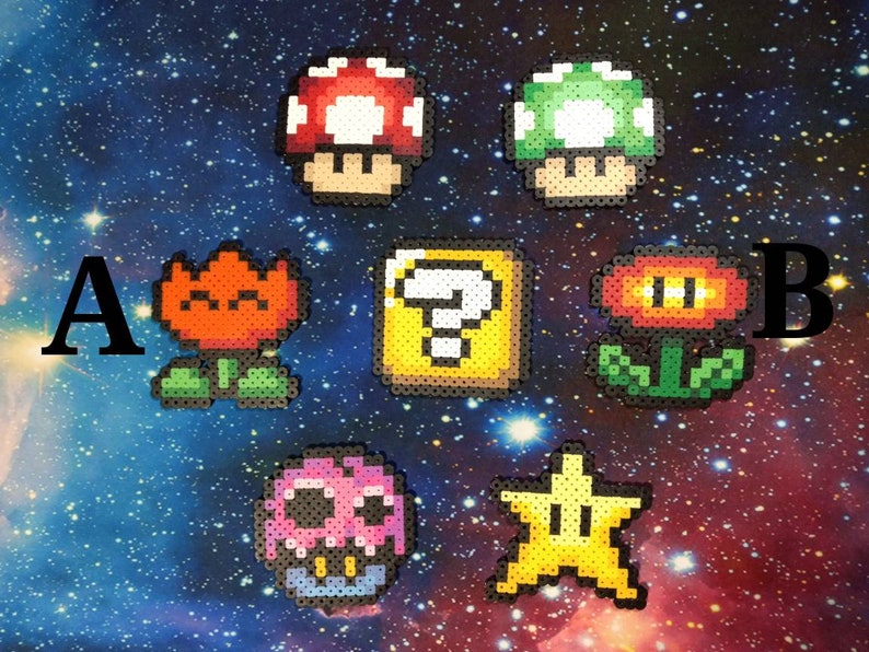 Super Mario World Sprites Characters & Power-ups - Etsy