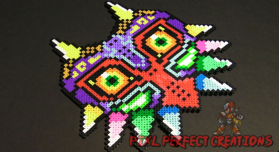 Perler Bead Majora's Mask - Etsy