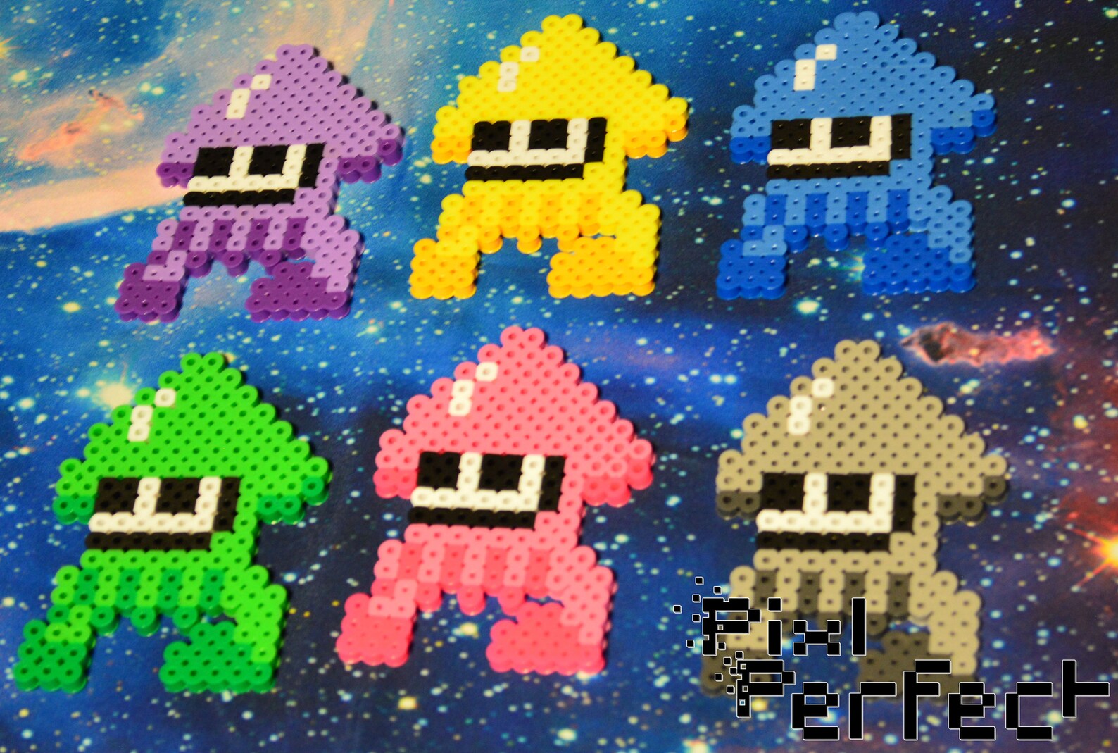 Splatoon Squid - Mario Maker Perler Bead Sprite - Etsy Canada