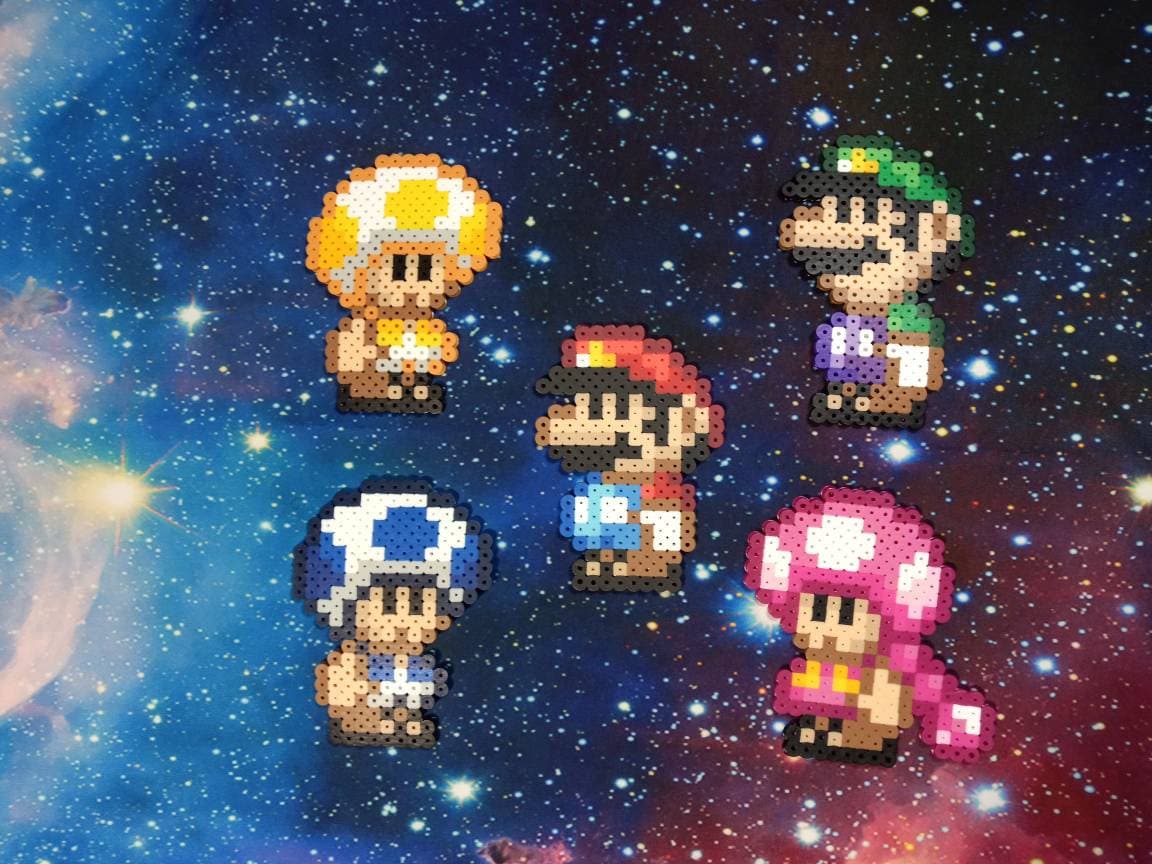 Super Mario World Sprites Characters & Power-ups - Etsy Canada