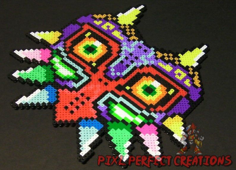 Perler Bead Majora's Mask - Etsy