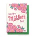 Happy Mothers Day Card Floral Spring Flowers Mothers Day Card Unique ...