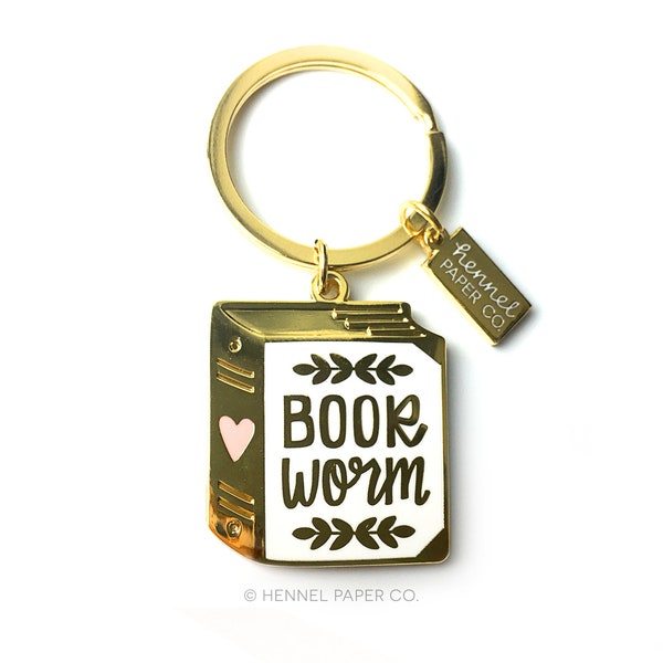 Book Keychain - Etsy