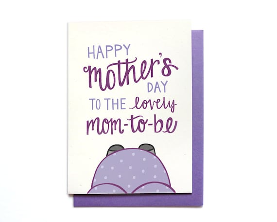 First Mothers Day Card Unique Mom to Be New Mom | Etsy