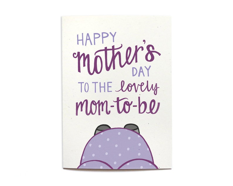 First Mothers Day Card unique Mom To Be New Mom | Etsy