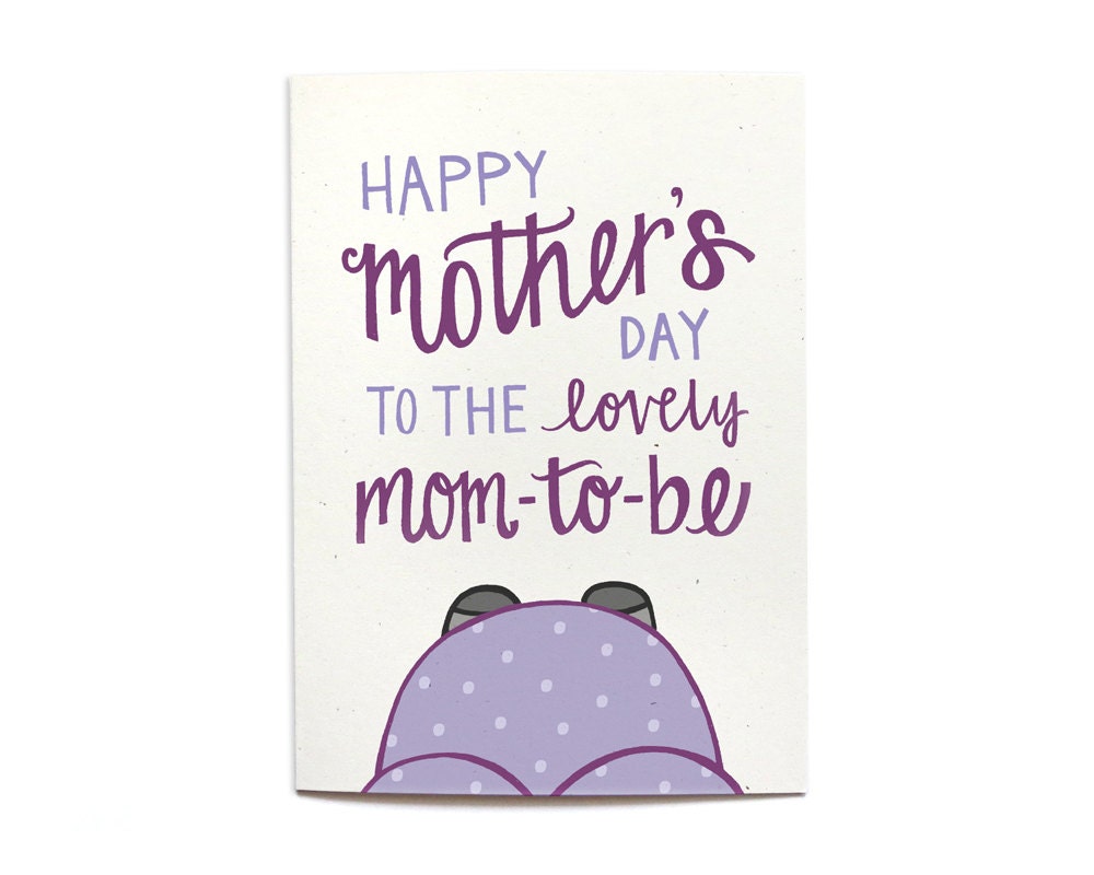 First Mothers Day Card unique Mom To Be New Mom | Etsy