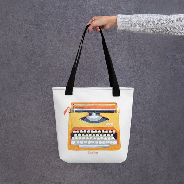 Orange Typewriter - Etsy