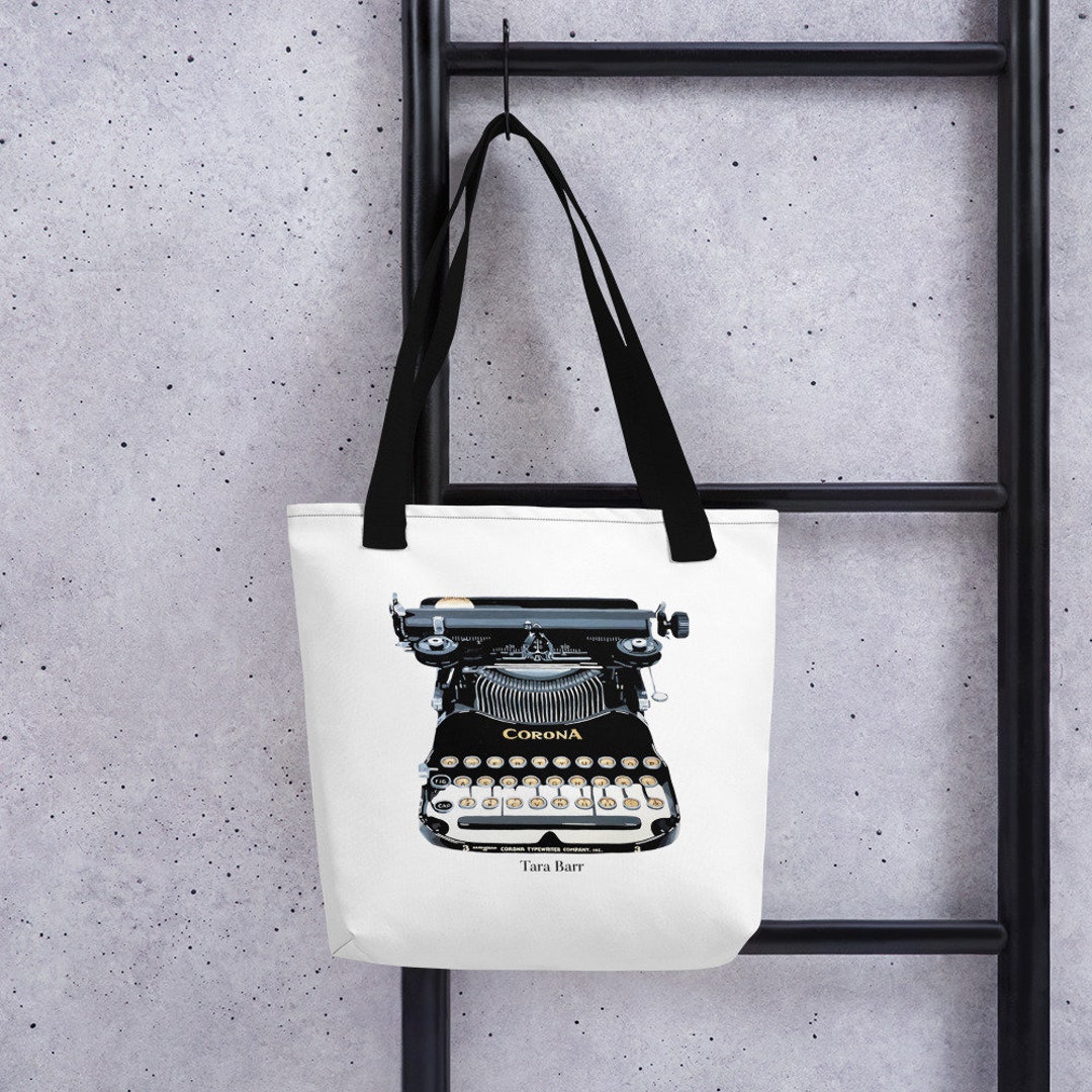 Antique Ypewriter Tote Bag,typewriter Tote Bag,gift Journalist ...