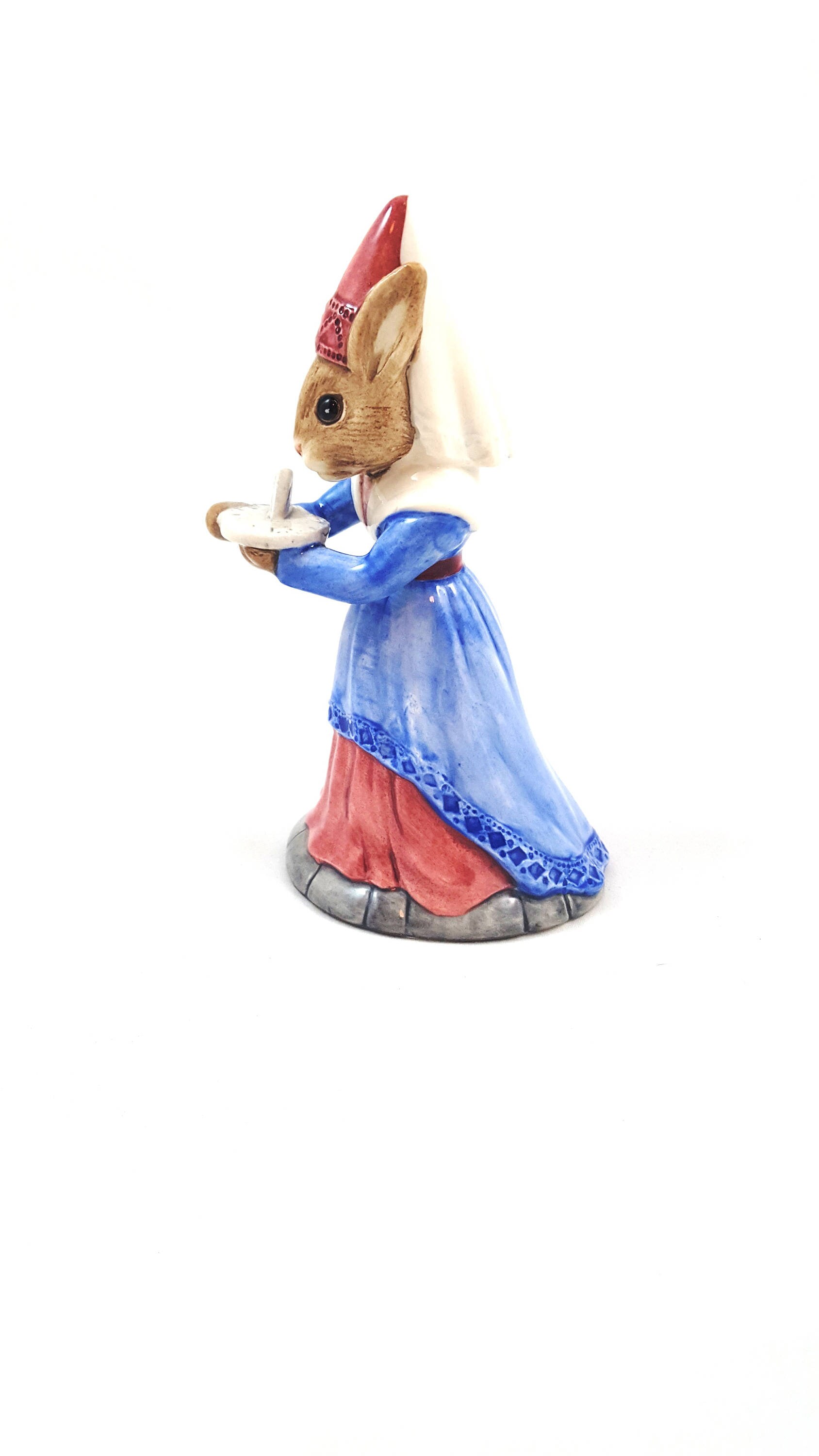 Royal Doulton BUNNYKINS Sundial DB-213 Bunny Figurine Rabbit | Etsy