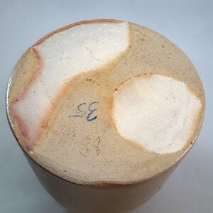 Vintage Stebner Pottery Crock Salt Glaze The Picnic LIMITED | Etsy