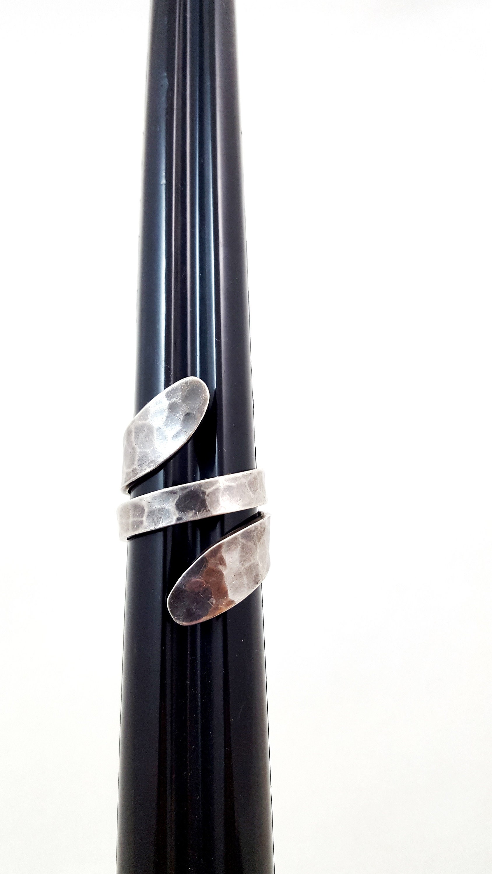 Vintage Sterling Silver Ring Taxco Ring 925 Wrap Ring Hammered | Etsy