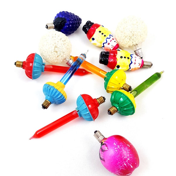 Painted Light Bulb - Etsy