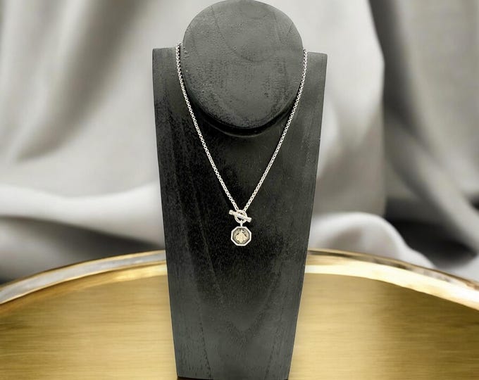 Vintage Slane & Slane Pendant Necklace Sterling Silver Necklace Small ...