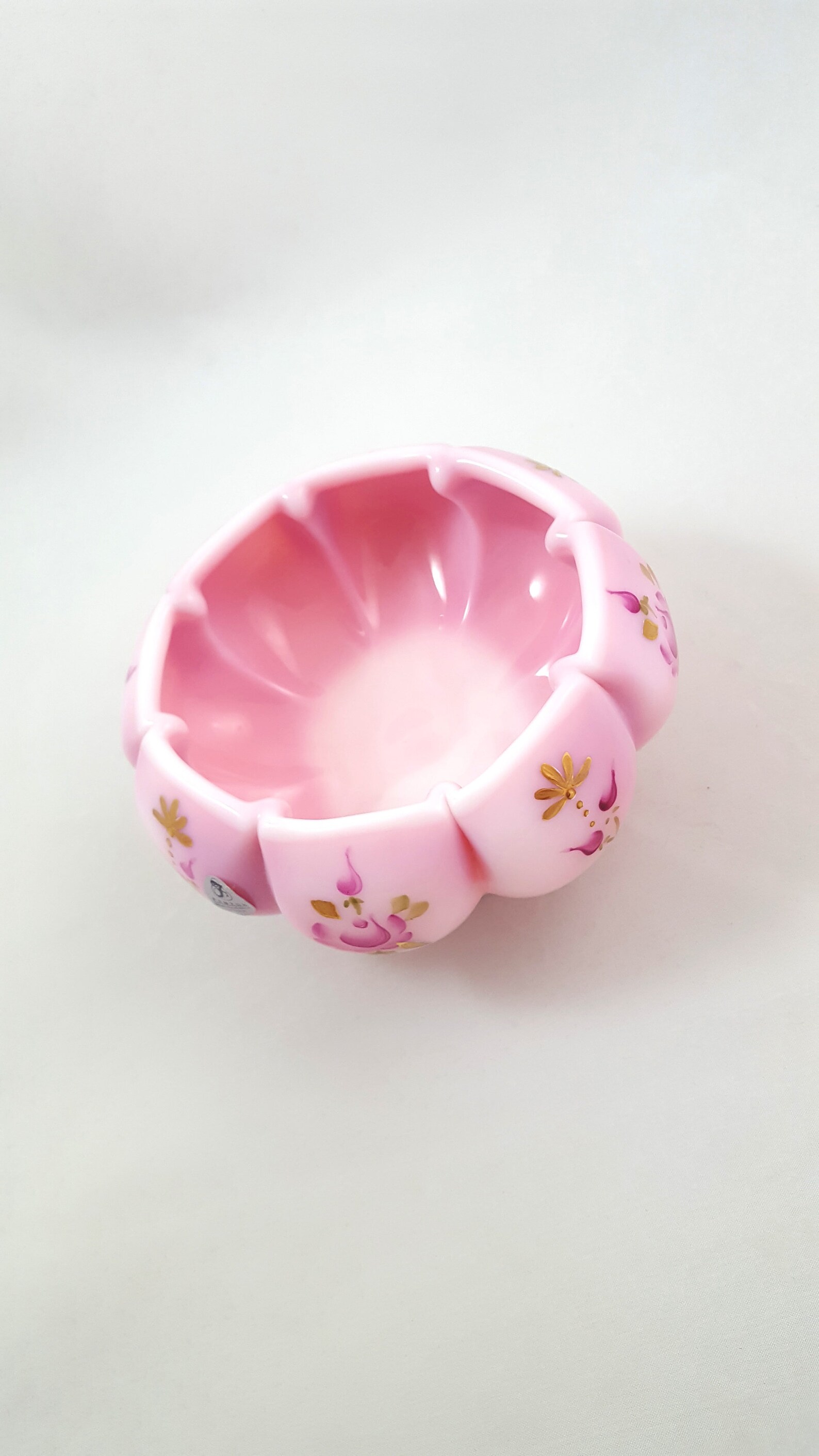 Vintage FENTON Dish Fenton Charleton Dish Fenton Rosalene Dish - Etsy