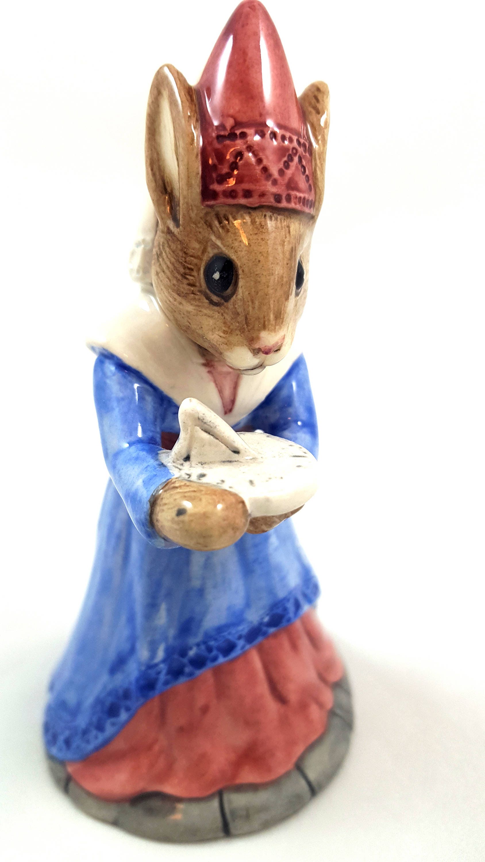 Royal Doulton BUNNYKINS Sundial DB-213 Bunny Figurine Rabbit | Etsy