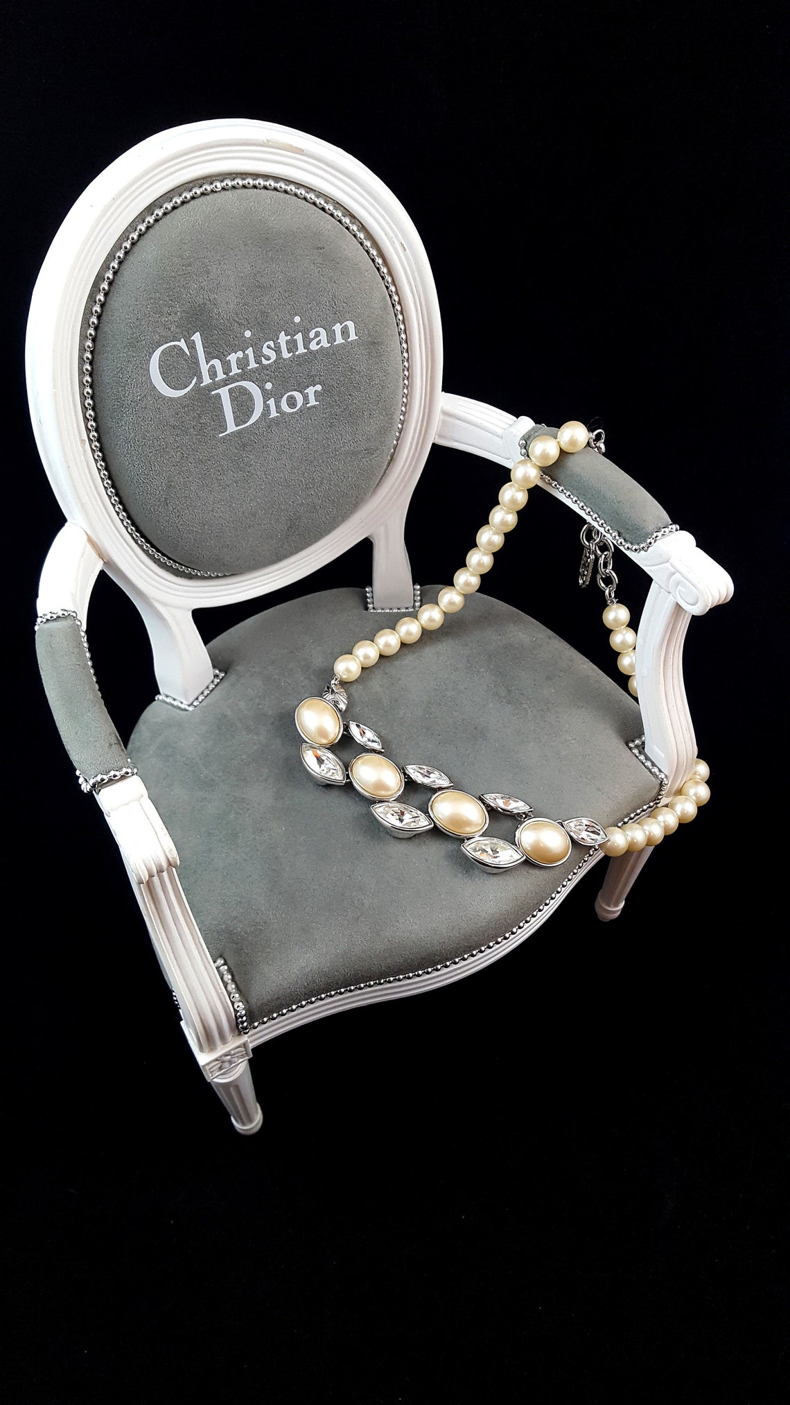 Vintage YSL Necklace Yves Saint Laurent HAUTE COUTURE Bride - Etsy