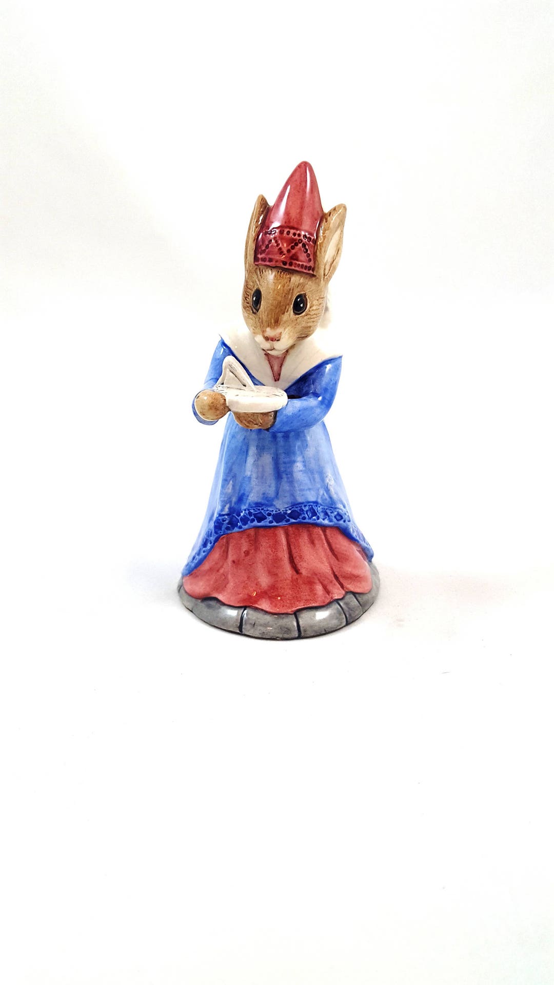 Royal Doulton BUNNYKINS Sundial DB-213 Bunny Figurine Rabbit Figurine ...