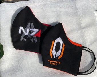 Mass Effect Inspired Leather Mask - Etsy