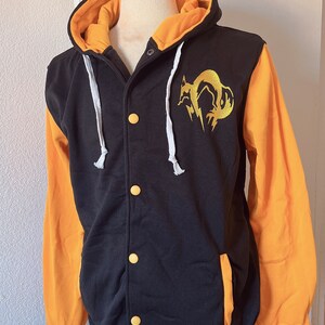 Metal Gear Foxhound Hoodie Sweatshirt MG Jacket - Etsy