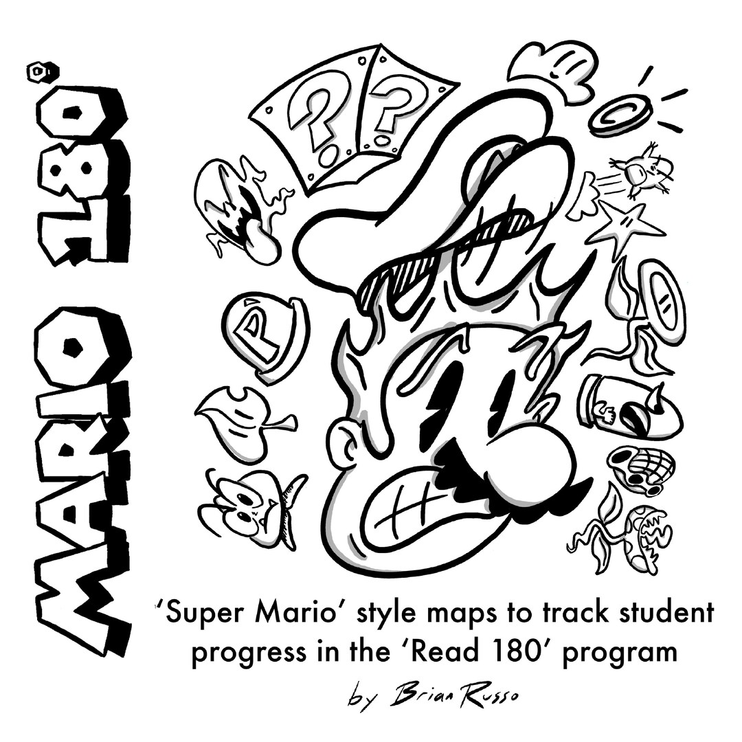 Mario 180: Read 180 Motivation Maps! - Etsy