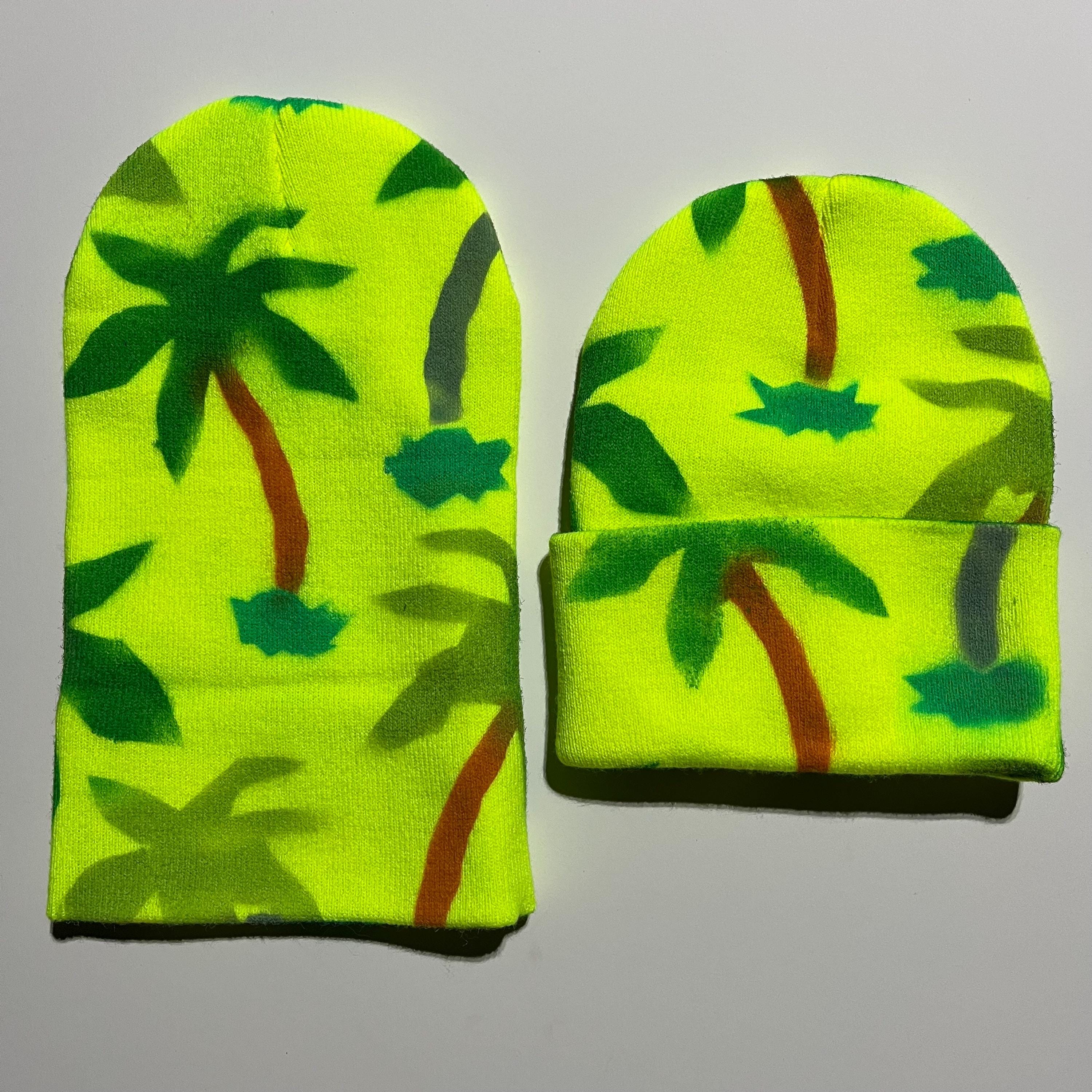 Palm Tree Stocking Hat - Etsy