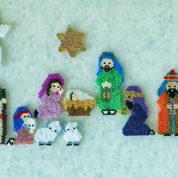 Nativity Brick Stitch - Etsy