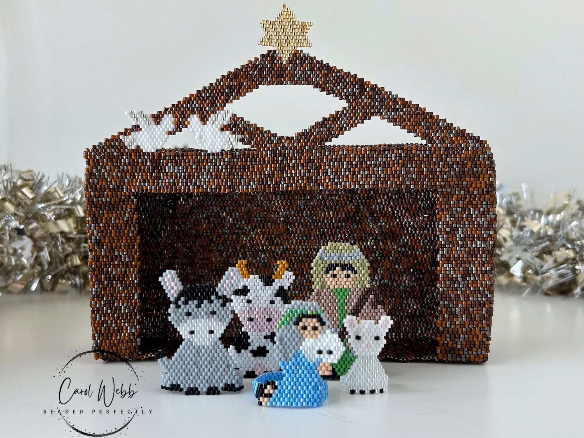 Nativity Complete Set, Brick Stitch and Peyote Stitch Beading, PDF ...