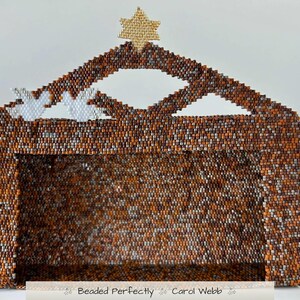 Nativity Complete Set, Brick Stitch and Peyote Stitch Beading, PDF ...