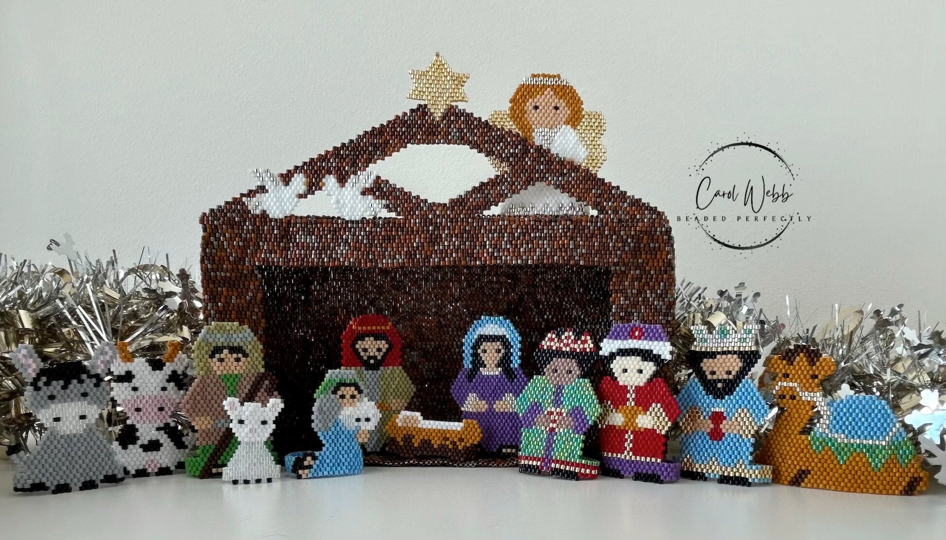 Nativity Complete Set, Brick Stitch and Peyote Stitch Beading, PDF ...
