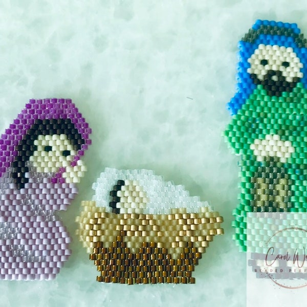 Nativity Brick Stitch - Etsy