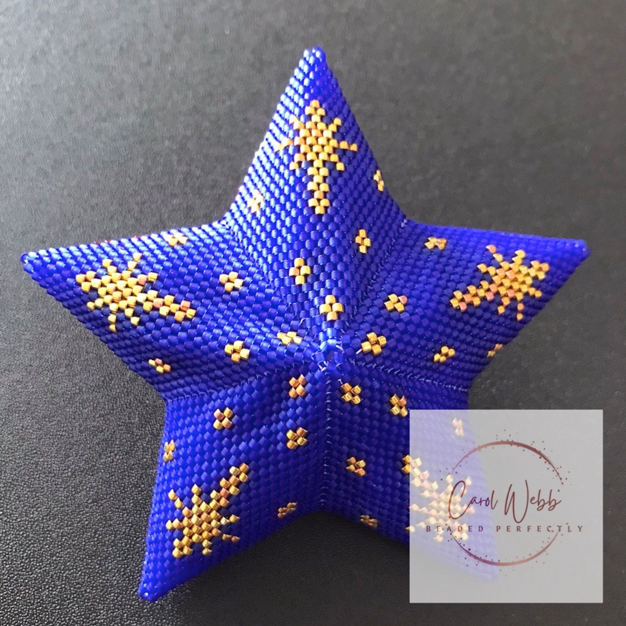 Nativity, 3D Star, PDF Pattern Download, Peyote Stitch Beading - Etsy