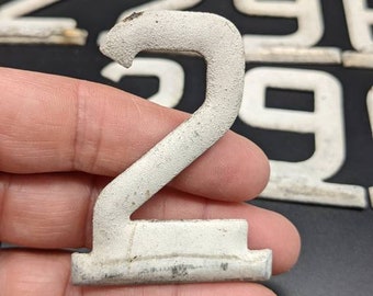 1 Inch Metal Numbers | Etsy