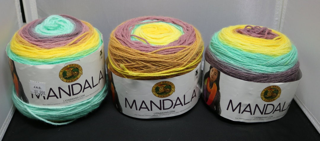 Valkyrie, Lion Brand Yarn, Mandala , 590 Yds per Skein, 5.3 Ozs, Color ...