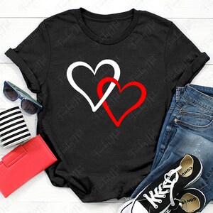 Hearts Intertwined SVG, PNG, Valentine Svg, Sublimation Hearts, HTV ...