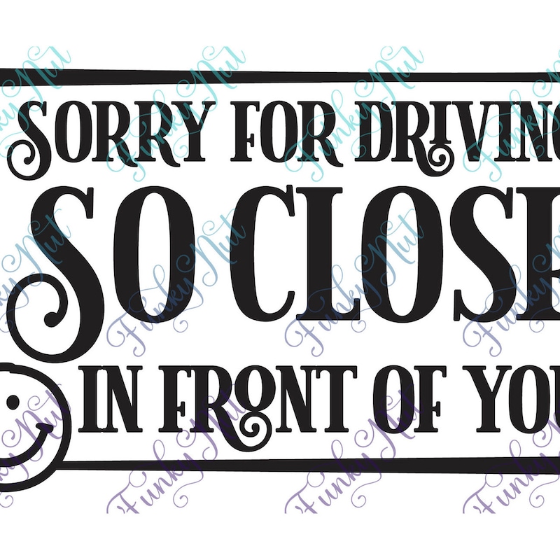 Funny Tailgating Decal - Etsy