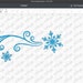 Snowflake SVG Bundle, Snowflakes and Swirls, Snowflake PNG Bundle ...