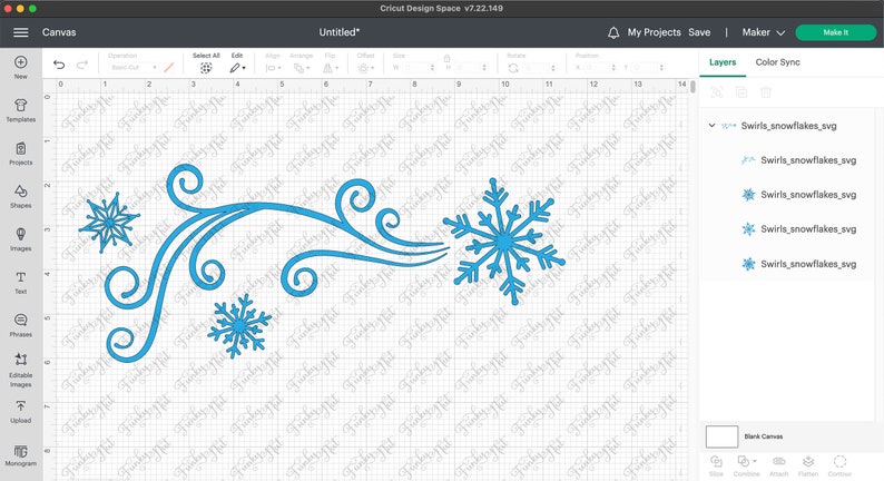 Snowflake SVG Bundle Snowflakes and Swirls Snowflake PNG - Etsy