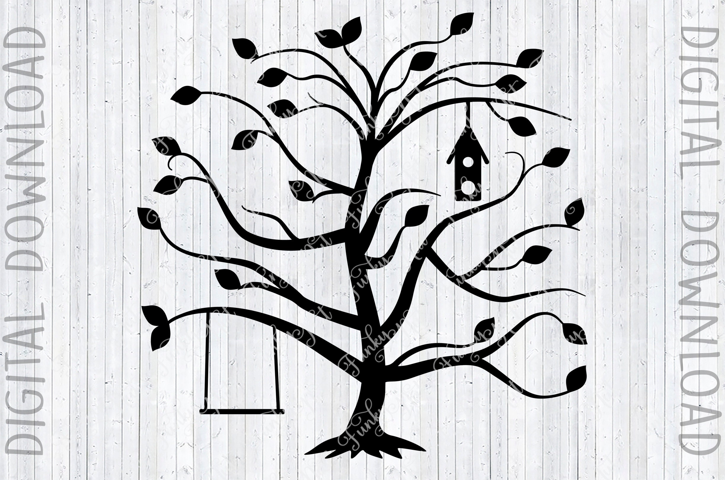 Family Tree SVG Digital Download Family Tree Birds in Tree - Etsy Canada